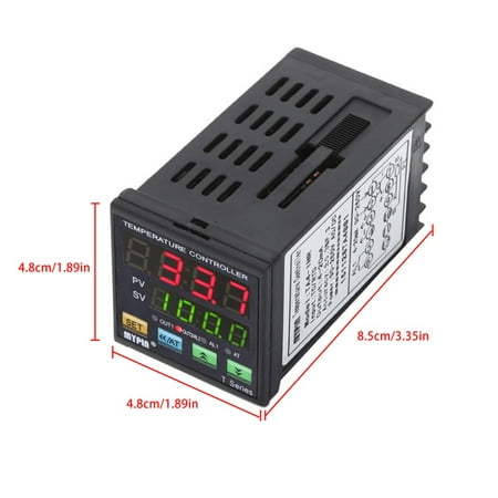 braveheart MYPIN TA4-SNR Temperature Controller Dual Digital F/C PID MYPIN Temperature ...
