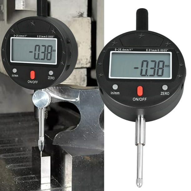Digital Dial Indicator, Dial Test Gauge IP54 Waterproof 0-25.4mm For ...
