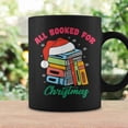 All Booked For Christmas Librarian Christmas Tree Lights Coffee Mugs ...