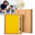 A5 Strap Bound Thickened Notepad Journal, Daily Notebook Comes With Pen ...