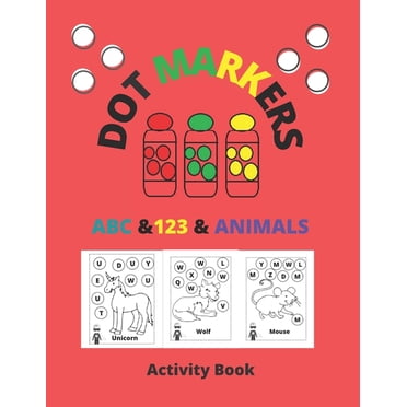 VEHICLE Dot Marker Activity Book: Vehicle Do a Dot Coloring Book ...