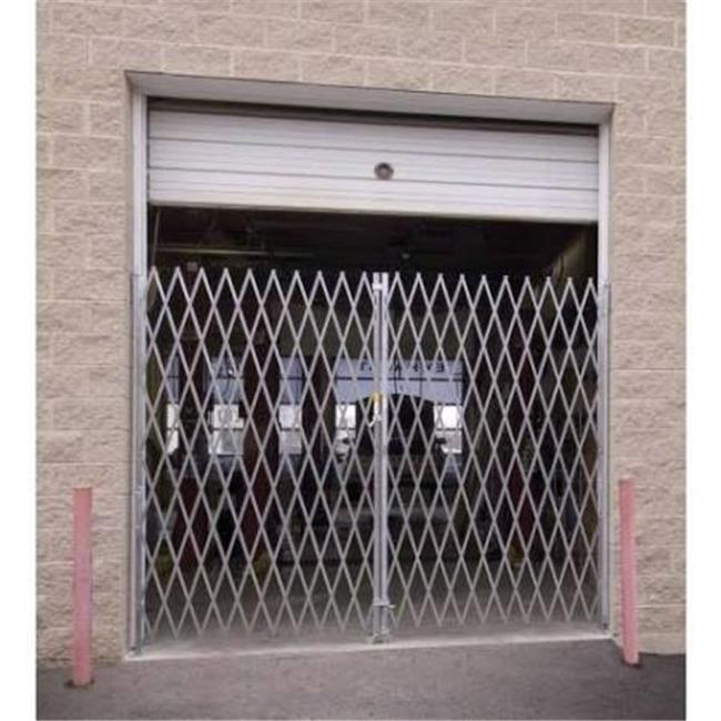 Double Fold Scissor Gate Galvanized, 144 x 72 in. - Walmart.com