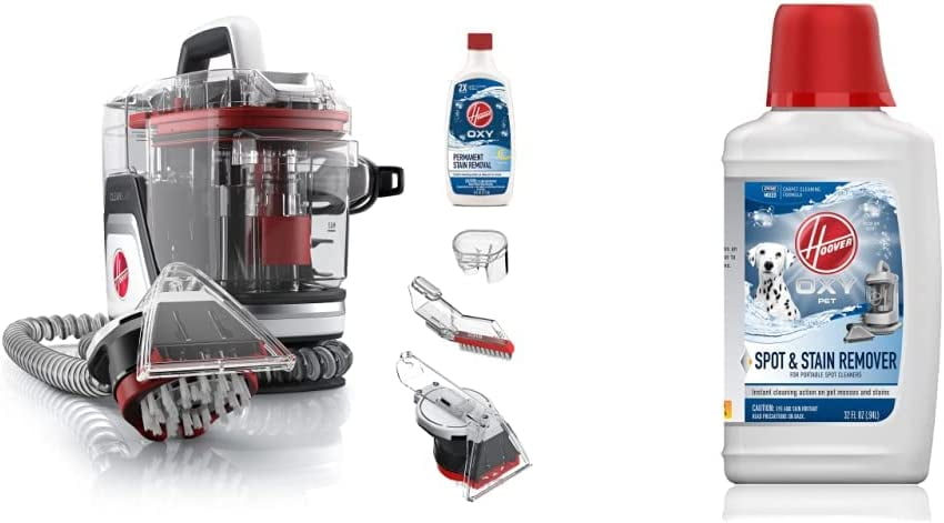 Hoover CleanSlate Plus Carpet & Upholstery Spot Cleaner with Spin Scrub ...