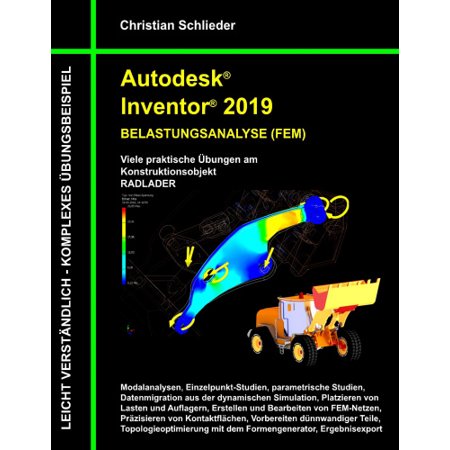 Autodesk Inventor 2019 - Belastungsanalyse (Fem) [German] | Walmart Canada