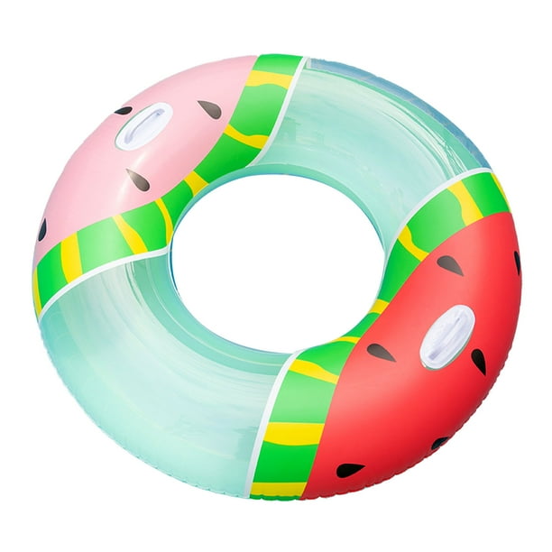 Vobor Watermelon Pool Float Dual Handles Thickened PVC Vibrant Colors ...