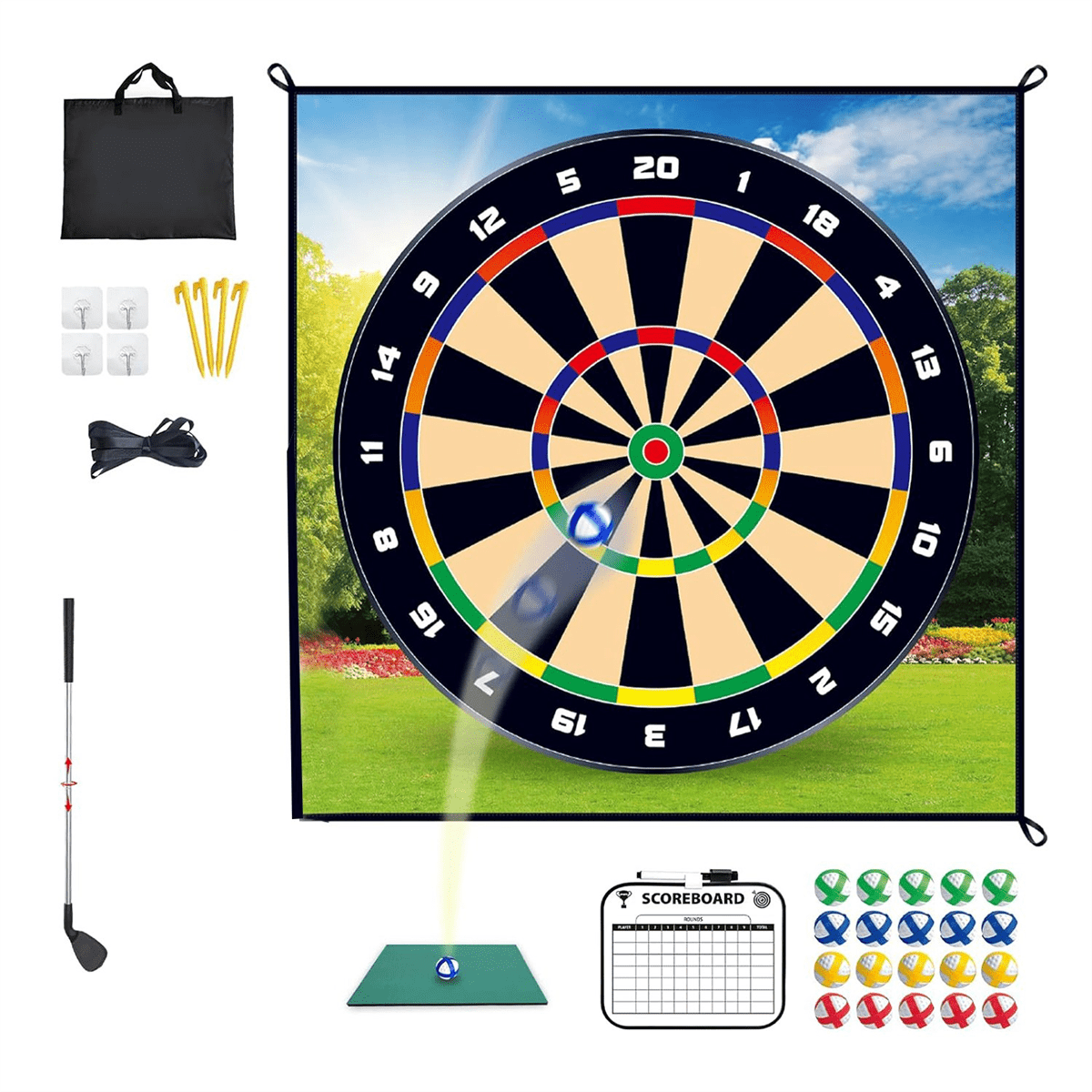 Click here for Unbranded Golf Chipping Game Mat Golf Chipping Gam... prices
