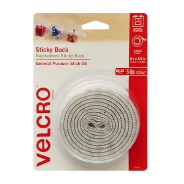 Velcro® Brand Sticky Back 15Ft X 3/4In Roll White - Walmart.com