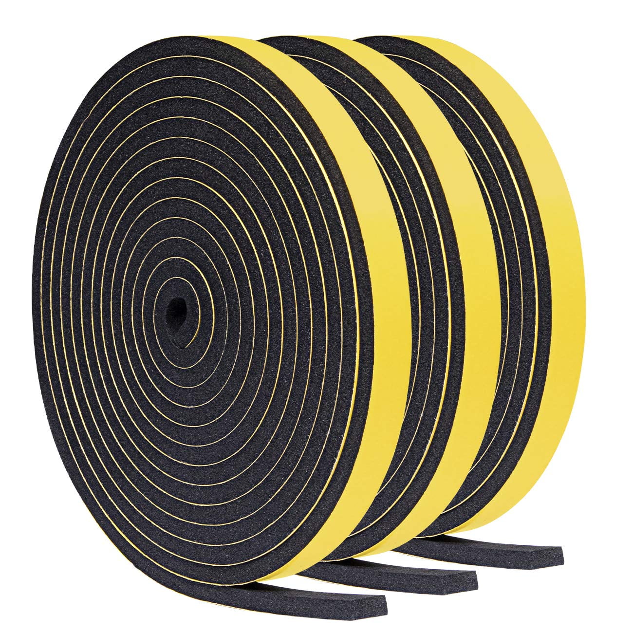 Foam Weather Stripping For Doors And Windows 1/2 Inch W X 1/8 Inch T ...