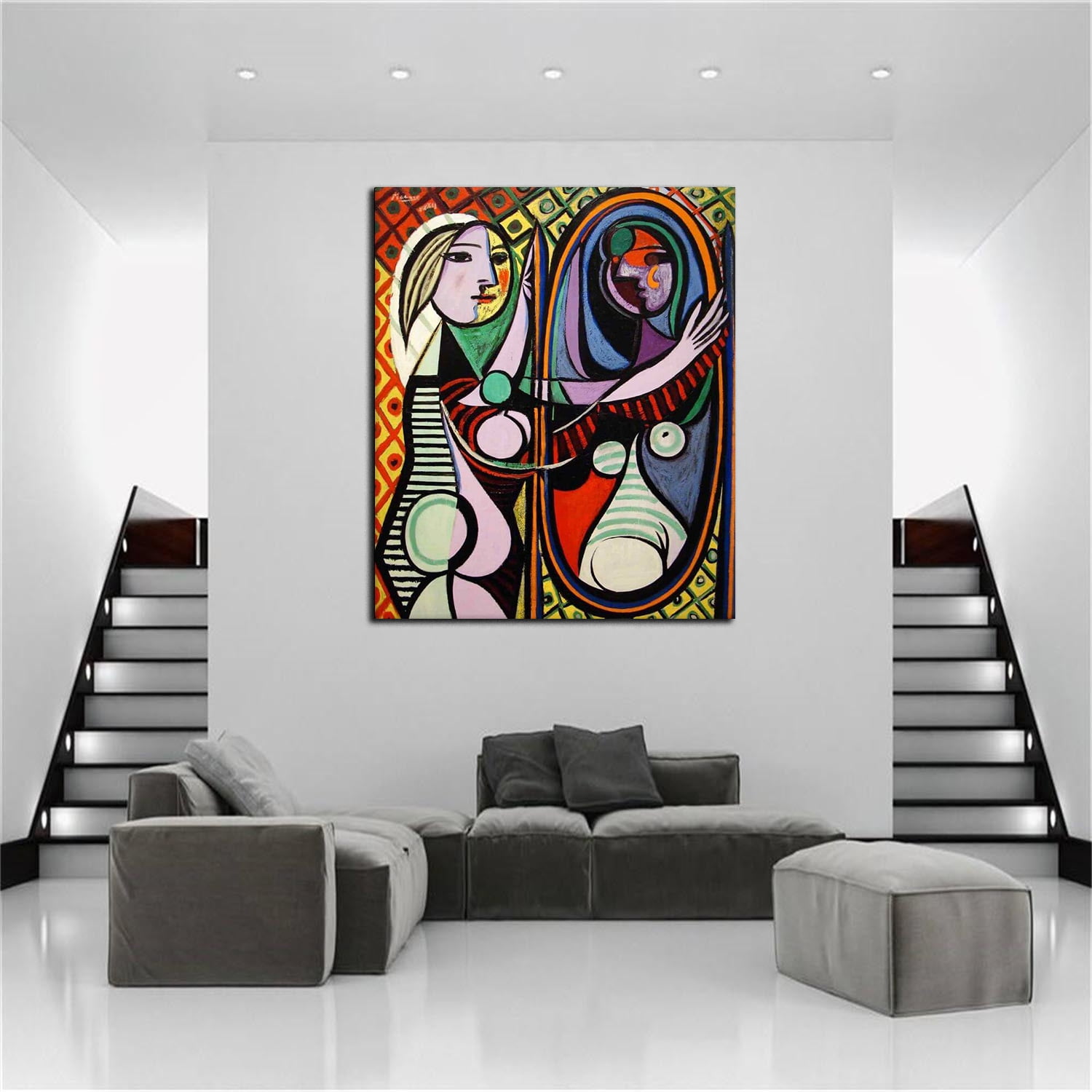 Girl Before A Mirror Picasso