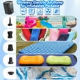 Travel Vacuum Storage Bags Combo with Wireless Electric Pump, 9 Pack ...
