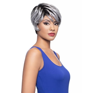 Alicia Beauty Foxy Silver Collections Straight Medium Style Wigs ...