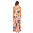 24seven Comfort Apparel Essential Womens Abstract Print Scoop Neck ...