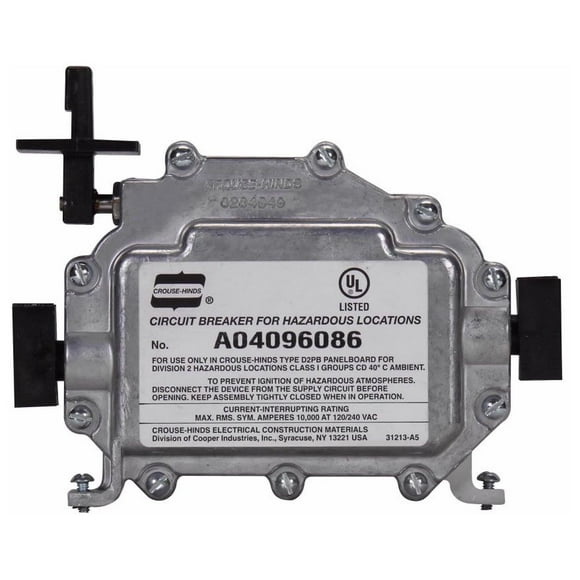 Crouse Hind Replacement Breaker