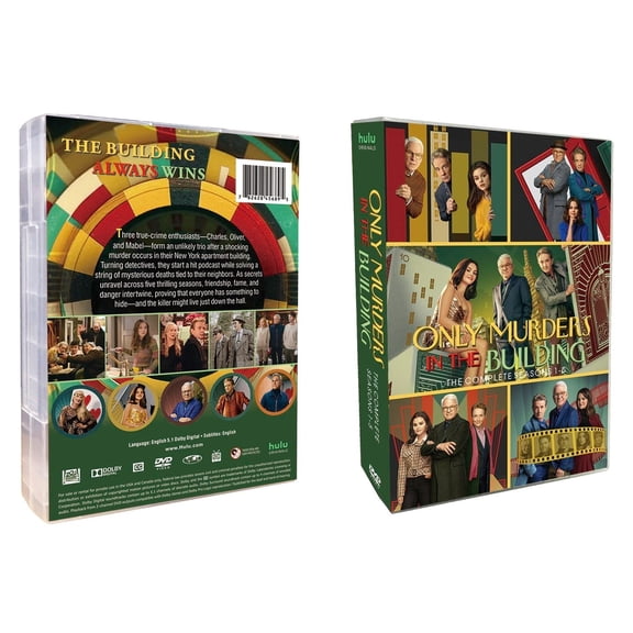 Only Murders in the Building : the Complete Seasons 1-4 (DVD, 2024,8 ...