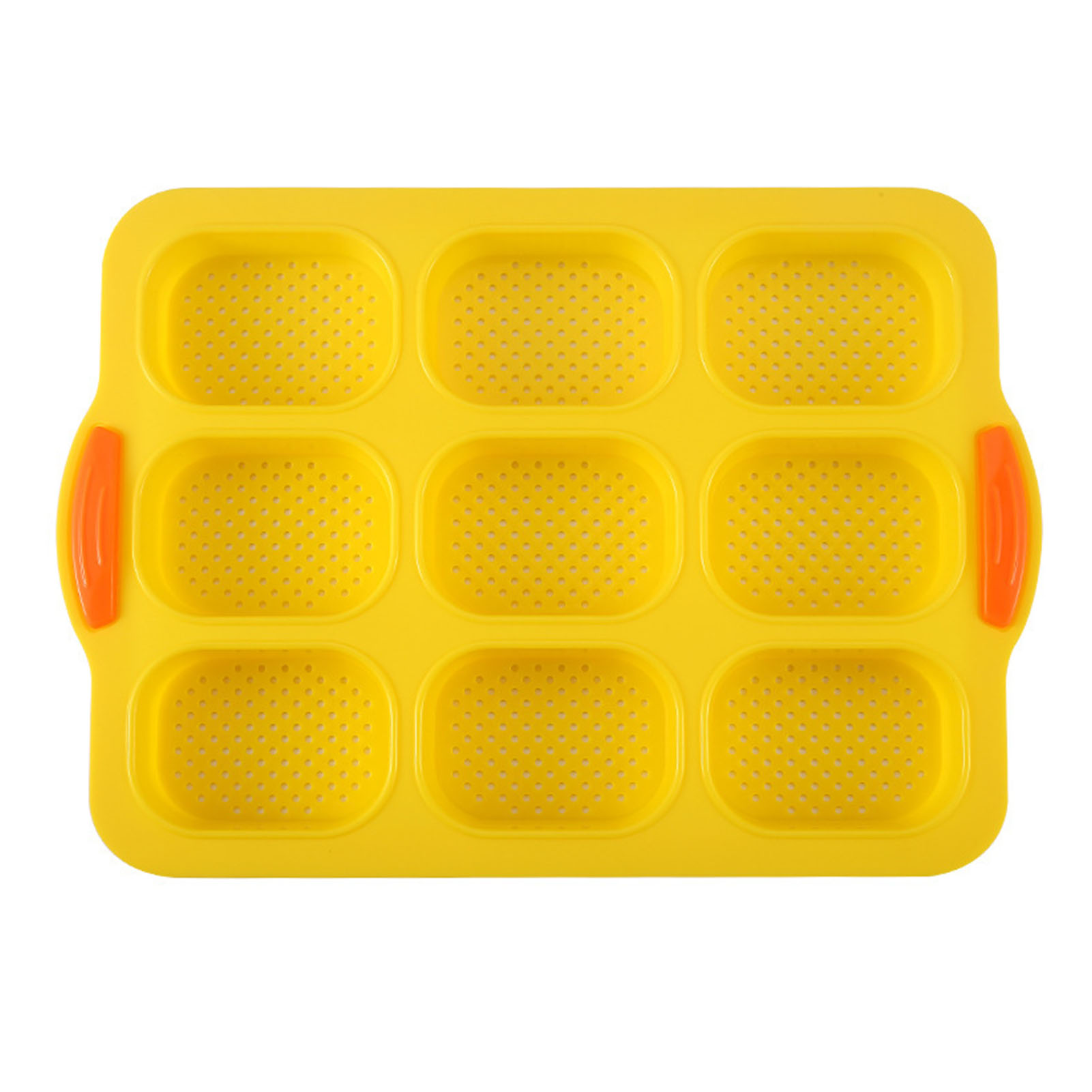 Ksruee Nonstick French Bread Mold Silicone Muffin Top Pan Square ksruee-nonstick-french-bread-mold-silicone-muffin-top-pan-square