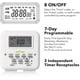 BN-LINK 7 Day Heavy Duty Digital Programmable Dual Outlet Timer - 2 ...