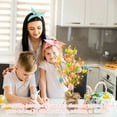 Indoor/Outdoor Easter Decoration Lighted Easter Egg Tree, 18-inch ...