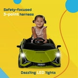 Kidzone Lamborghini Sian Roadster Toy Car, 12V Electric, 2 Speed ...