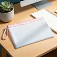 Cififendec Clear Document Pouch, A5 Large Capacity Pencil Bag with ...