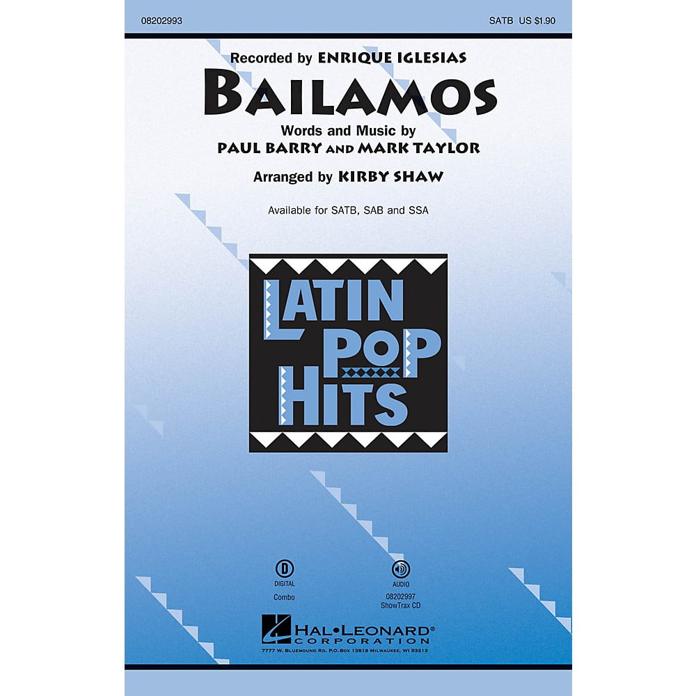 Enrique Iglesias Bailamos Album Cover