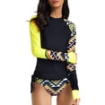 2026 European and American new geometric pattern printed long-sleeve ...