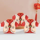 quanjun China Style Cute Festive Tang Suit Chinese New Year Candy Box ...