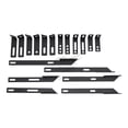 2PCS Side Steps Nerf Bars Running Board For Grand Highlander 2024 2025 ...