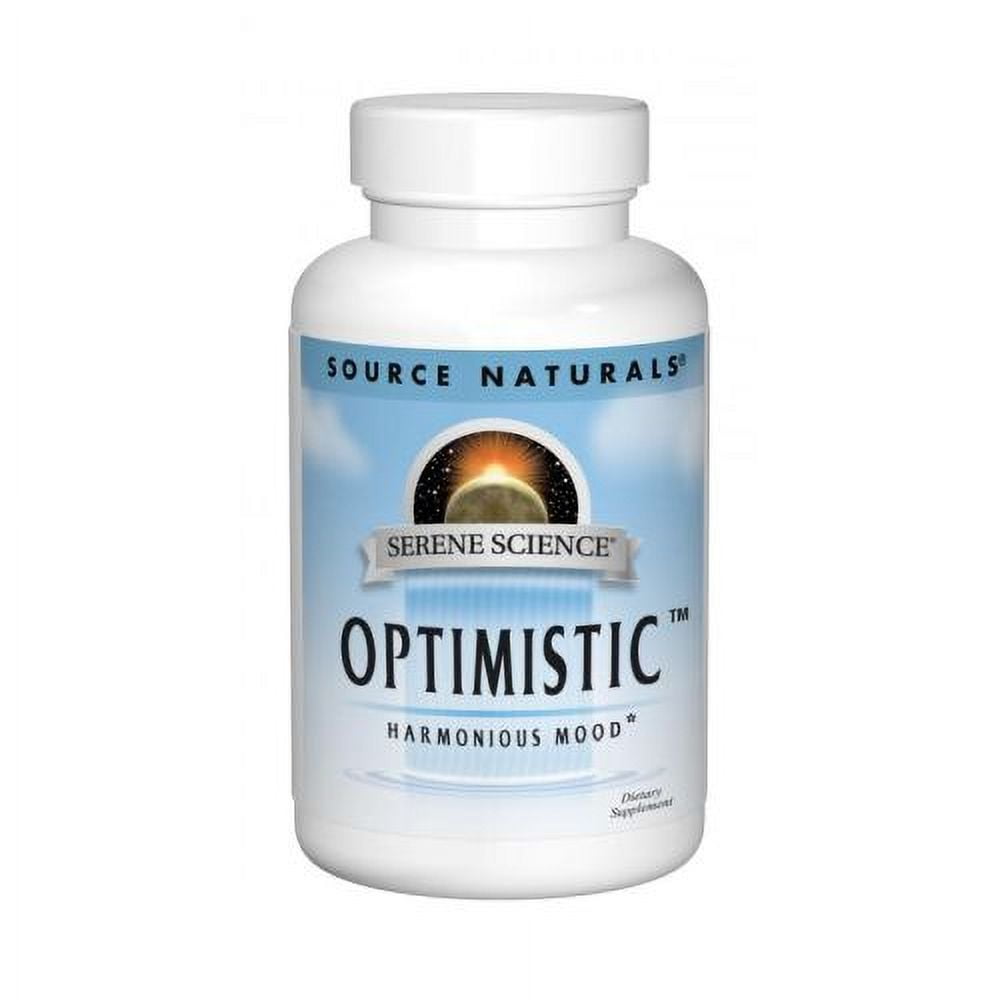 Serene Science Optimistic de Supplement Source Naturals, 30 comprimidos ...