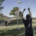PowerNet Volleyball Setter Trainer Net, Adjustable Height, Indoor ...