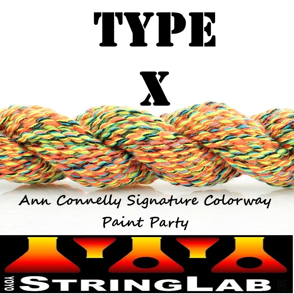YoYo String Lab Type X - Medium Thick Yo-Yo Strings - 10 pack (Ann ...