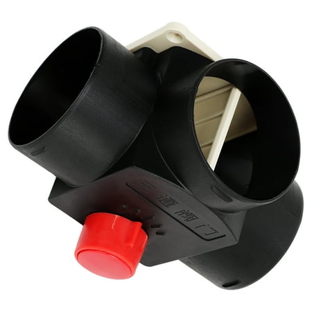 Outlet T Style Connector, Air Outlet Ducting T Piece Durable Accurate ...