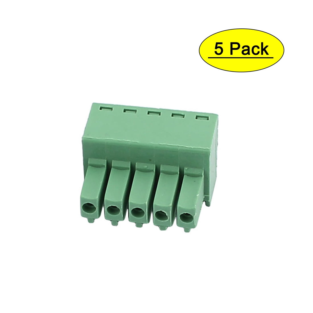 5Pcs 300V KF2EDGK 3.5mm Pitch 5-Pin PCB Screw Terminal Block Connector ...
