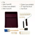 Bates- Paint Tray Set, 11 pcs, Paint Roller Kit - Walmart.com