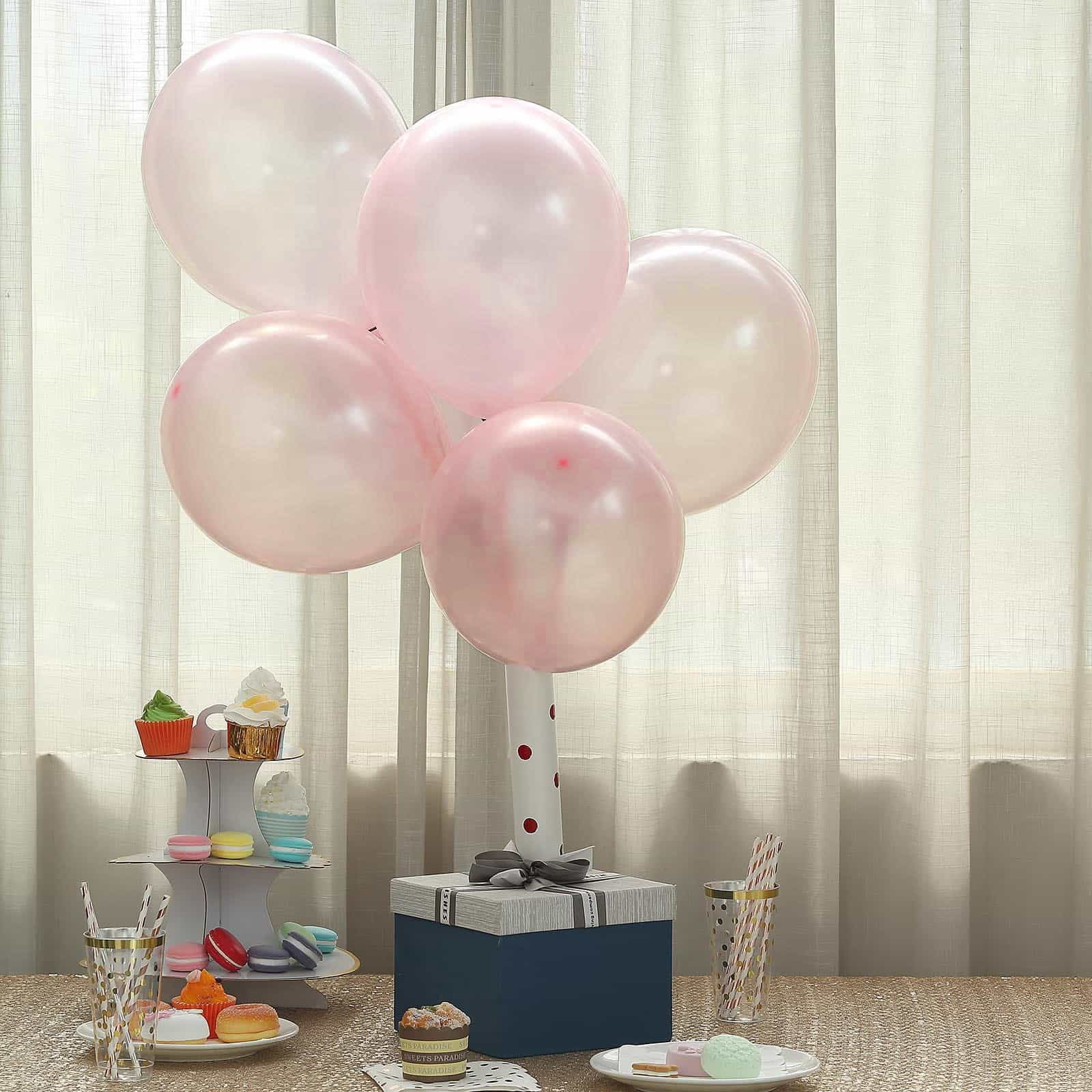 Efavormart 12" Metallic Latex Balloons Wedding Event Decorations ...