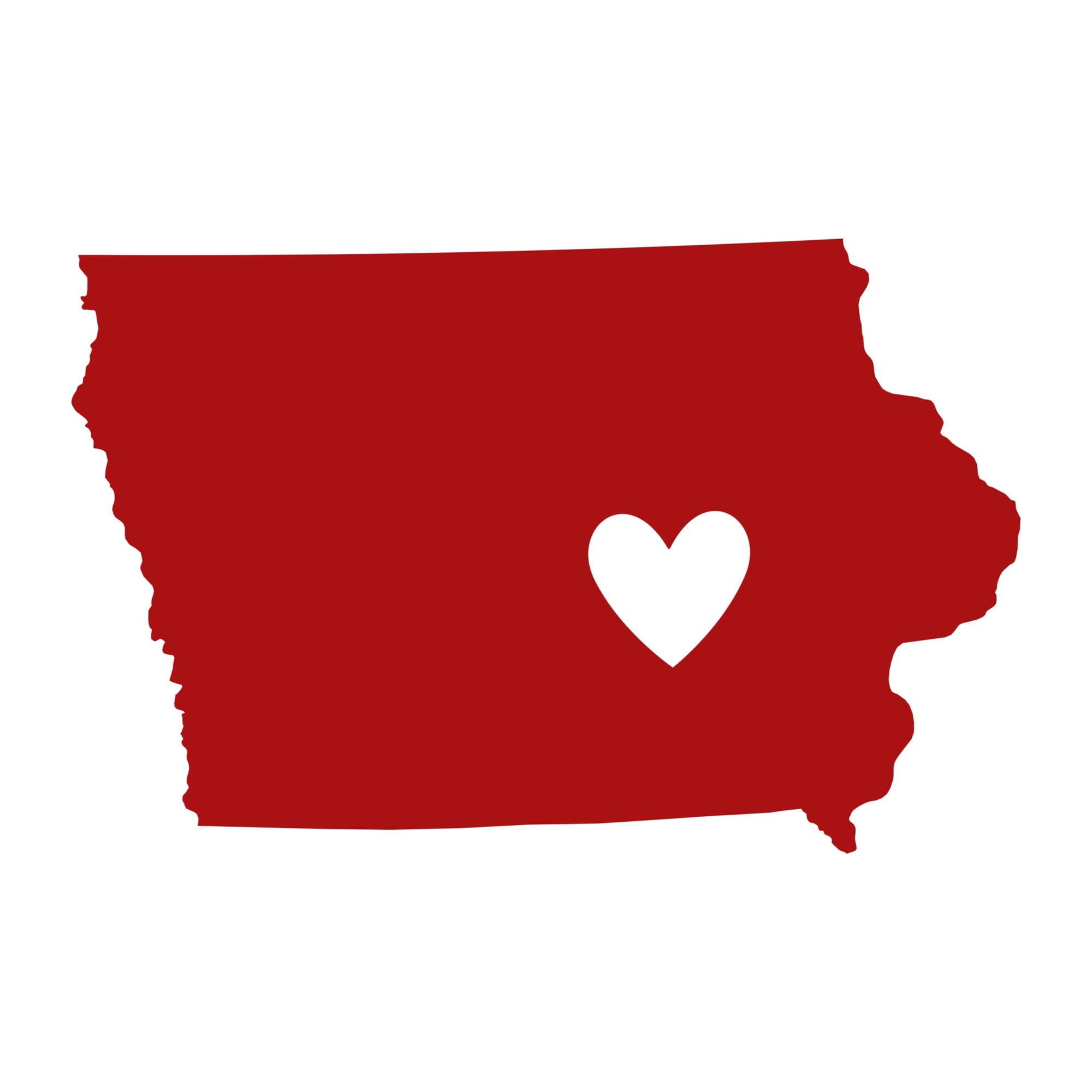 Printable State Of Iowa