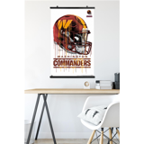 NFL Washington Commanders - Drip Helmet 22 Wall Poster, 22.375" x 34 ...