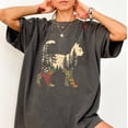 Comfort Colors Boho Cat Plants Shirt: Short & Long Sleeve, Nature Trees ...