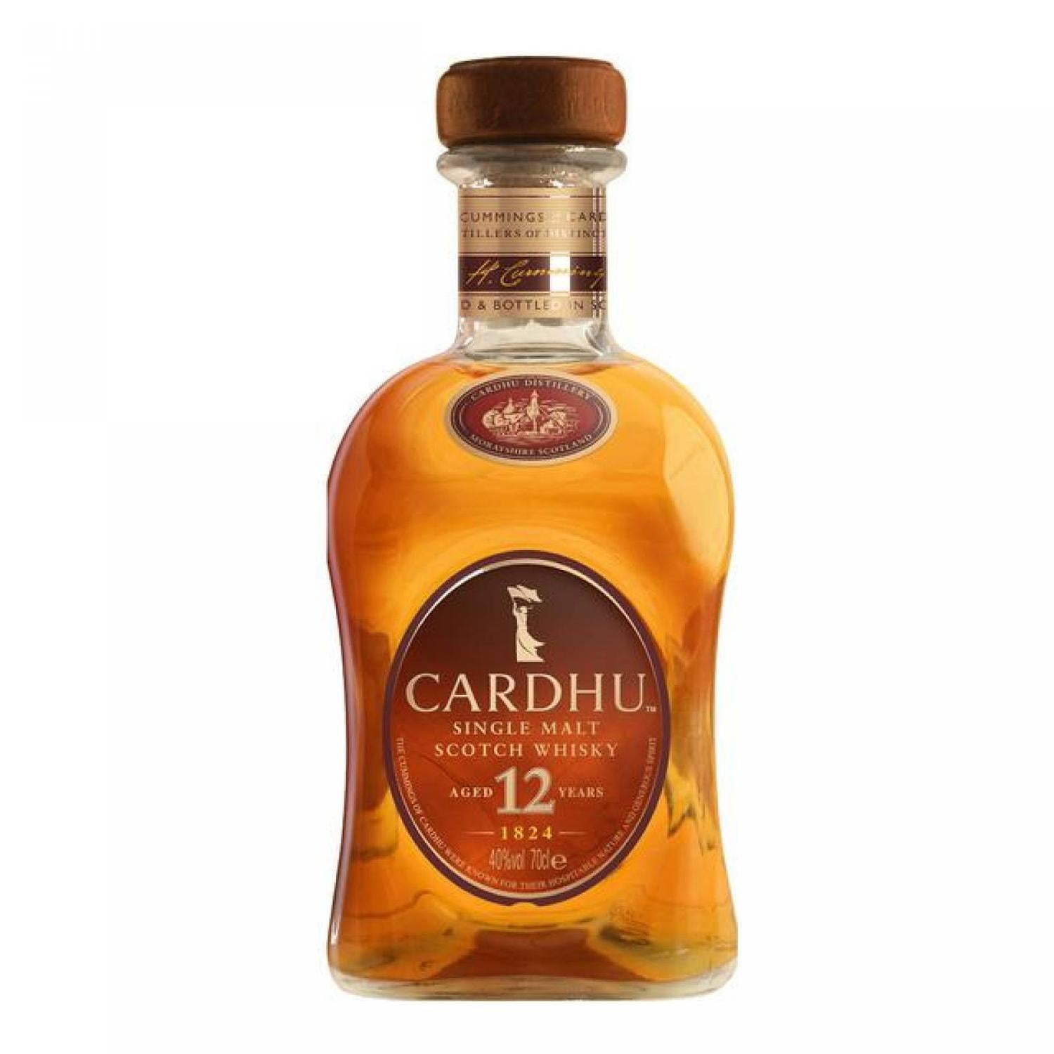 Pack de 12 Whisky Cardhu Single Malt 12 Años 700 ml | Walmart en línea
