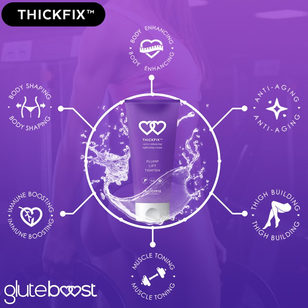 Buy Gluteboost - ThickFix Weight Gainer Cream - For Women - Natural ...