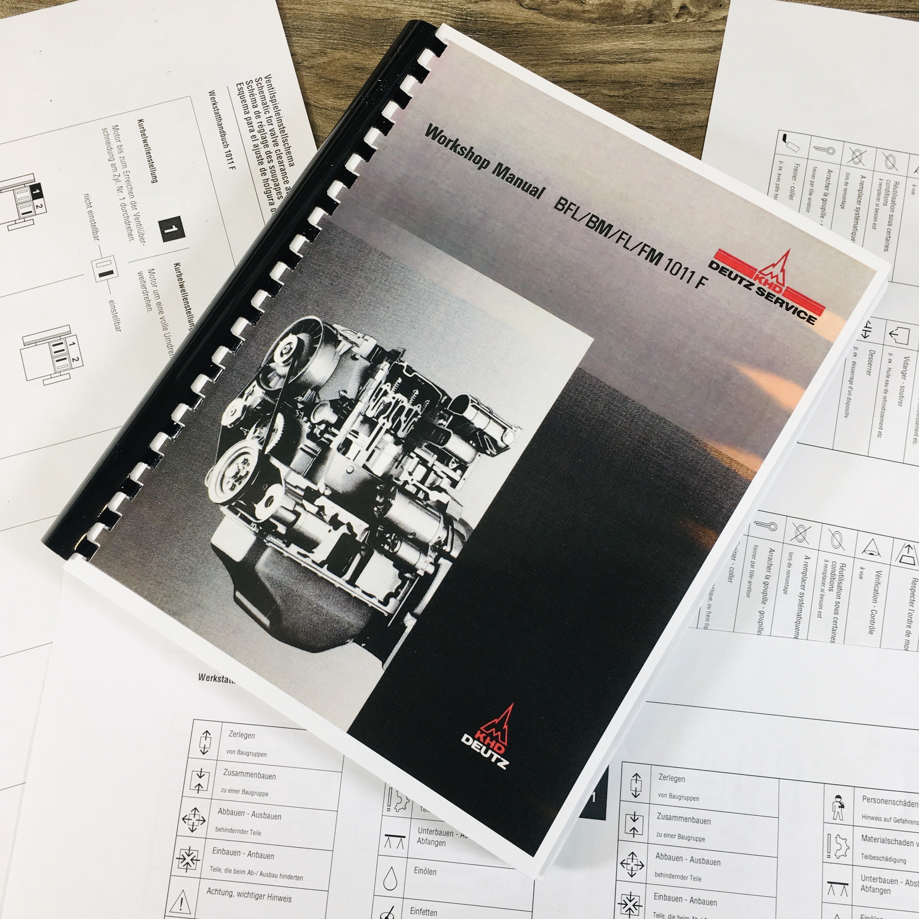 DEUTZ 1011F F F2L F3L F4L F3M F4M BF4L BF4M SERVICE MANUAL REPAIR SHOP ...