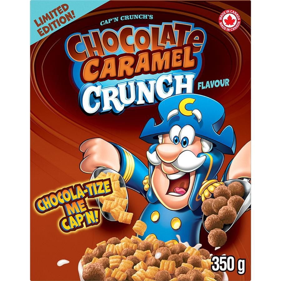 Click here for Pepsico Capn Crunch Chocolate Caramel Cereal 350 G prices