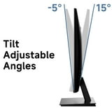 Norcent 27 Inch Desktop Frameless Monitor, 75hz Full HD 1080p VA LED ...