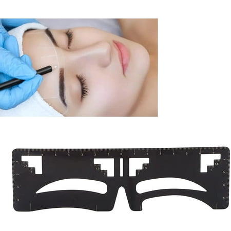 Eyebrow Mapping Tool, Eyebrow Ruler Eyebrow Stamp Stencil Three Point ...