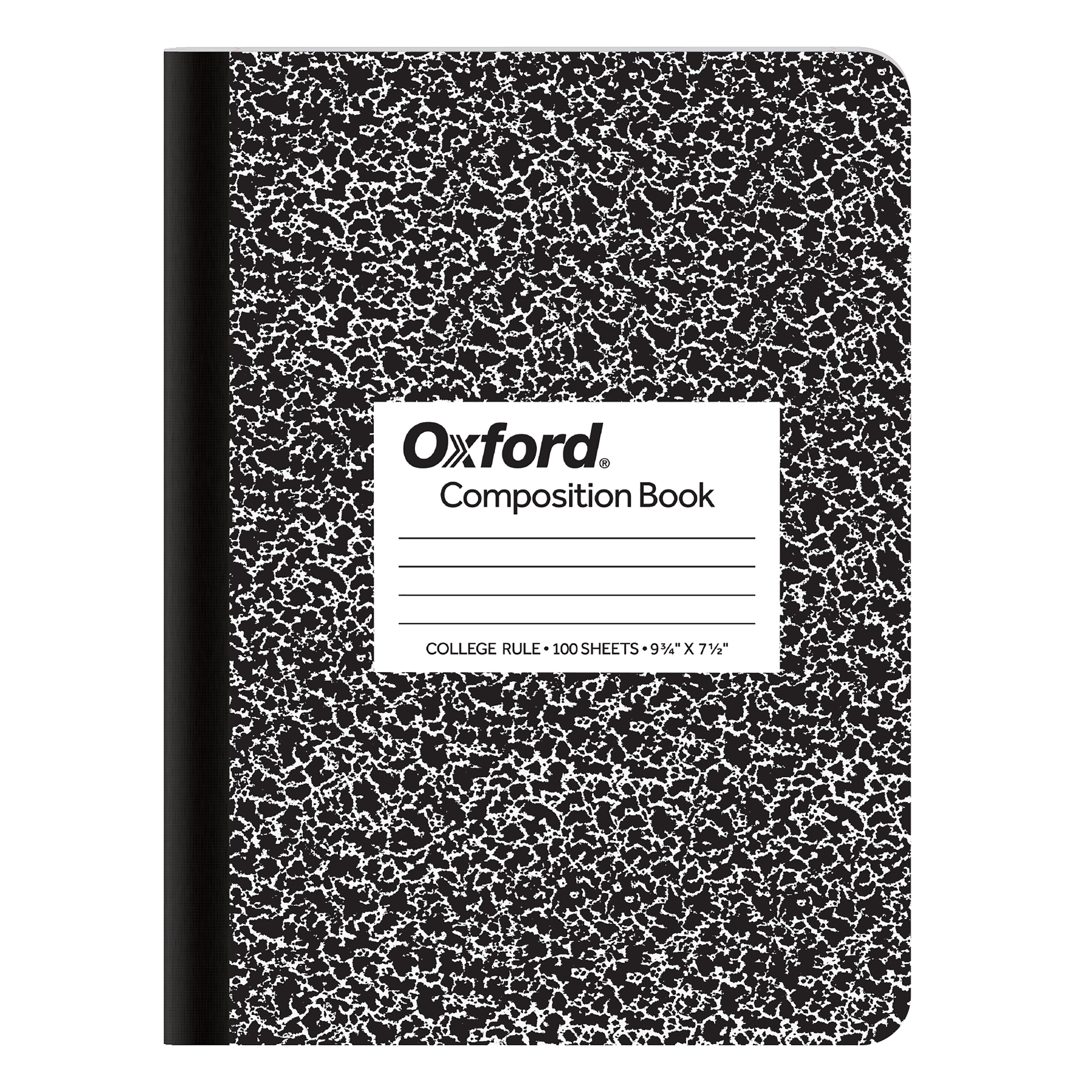 Oxford Composition Book College Rule 100 Pages 7 1 2 In X 9 3 4 In