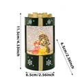 Battery Operated Christmas Snow Glitter House Night Light, Vintage ...