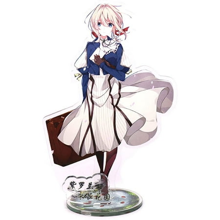 Anime Violet Evergarden Doll Table Stand Movable Doll 5.9 Inches ...