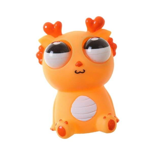 Esquirla Eye Popping Dragon Toy Squeezy Animals with Popping Eye for ...