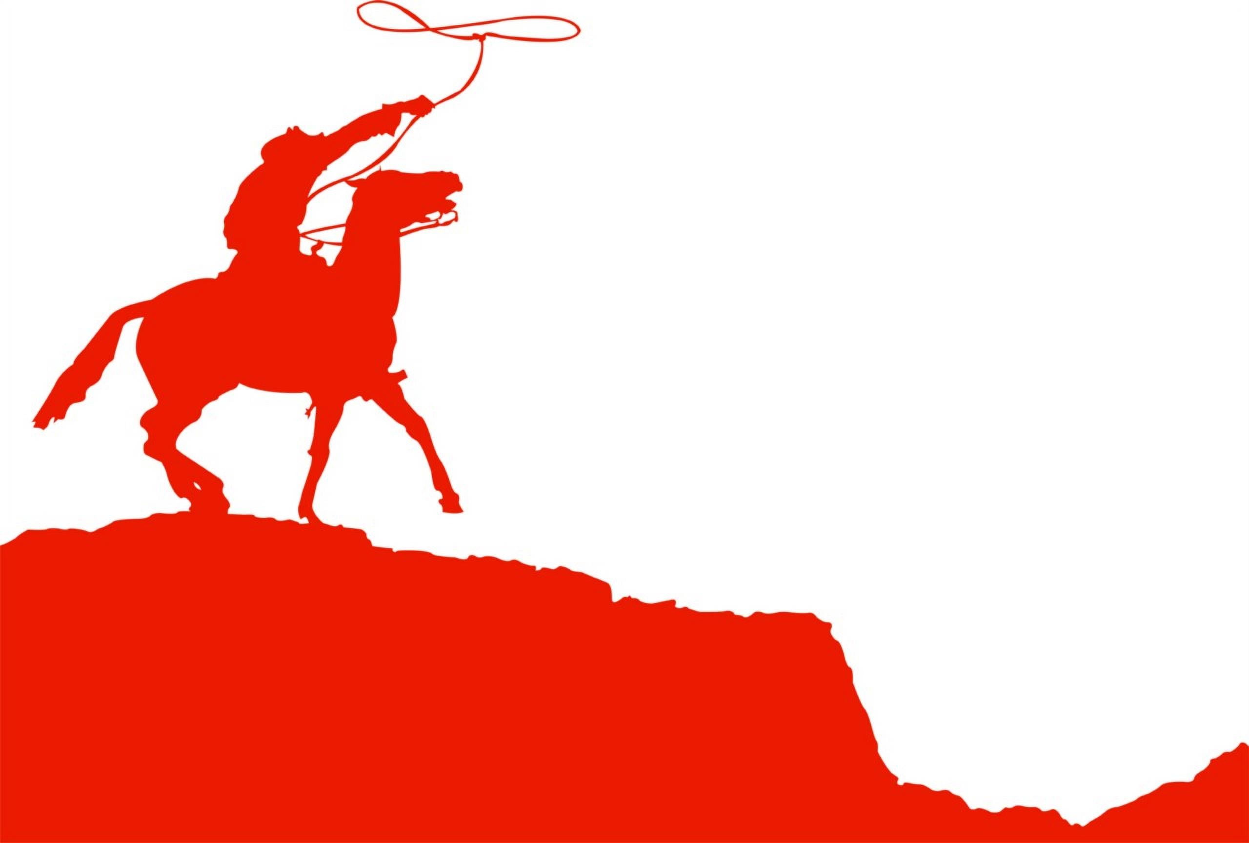 Wall Decal Cow Rodeo Cowboy Cowgirl Chaps Rodeo Horse Pony Bull Ster ...