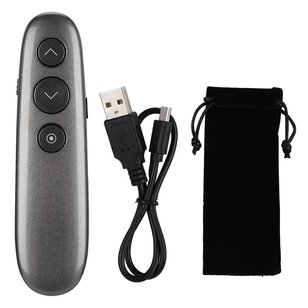 Clicker remoto, temporizador inteligente multimedia 2.4G Power Point ...