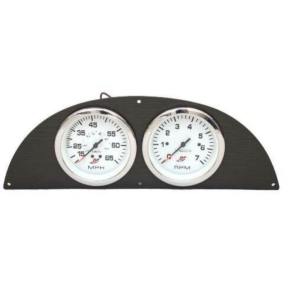 Lund Boat Gauge Panel F1852116281 | Mercury 12 3/4 Inch Gray - Walmart.com